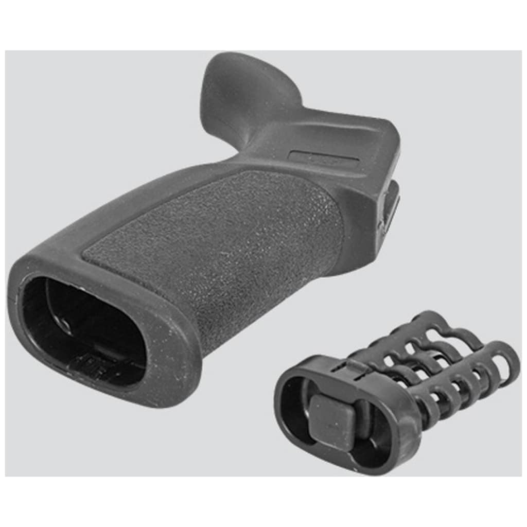 Lead & Steel Banshee Rubberized AR Pistol Grip - Lead and Steel