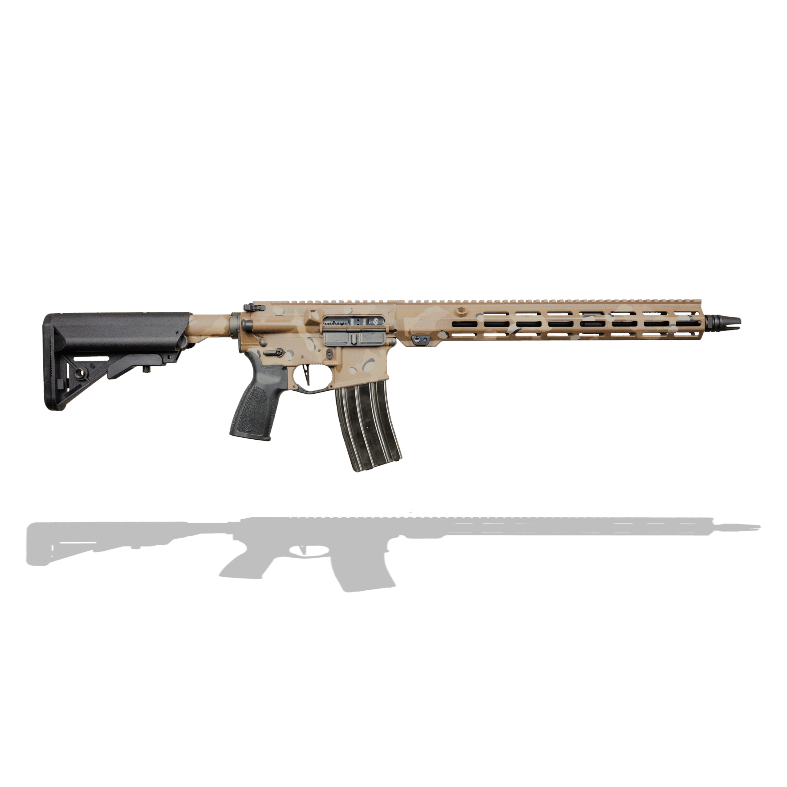 All-Rounder Carbine 16" Multicam Cerakote Rifle Monobloc Barrel ...