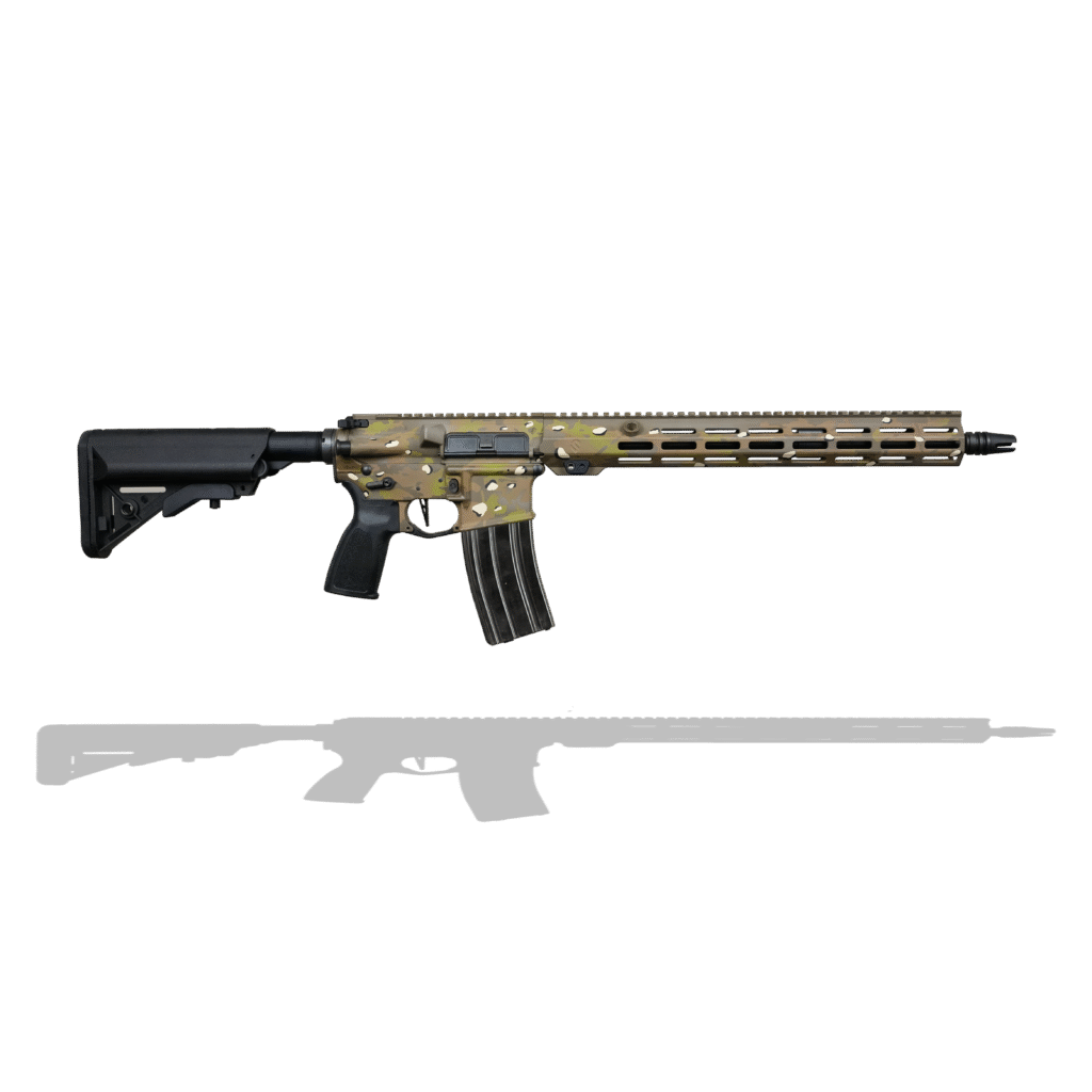 All-Rounder Carbine 16" Multicam Cerakote Rifle Monobloc Barrel ...