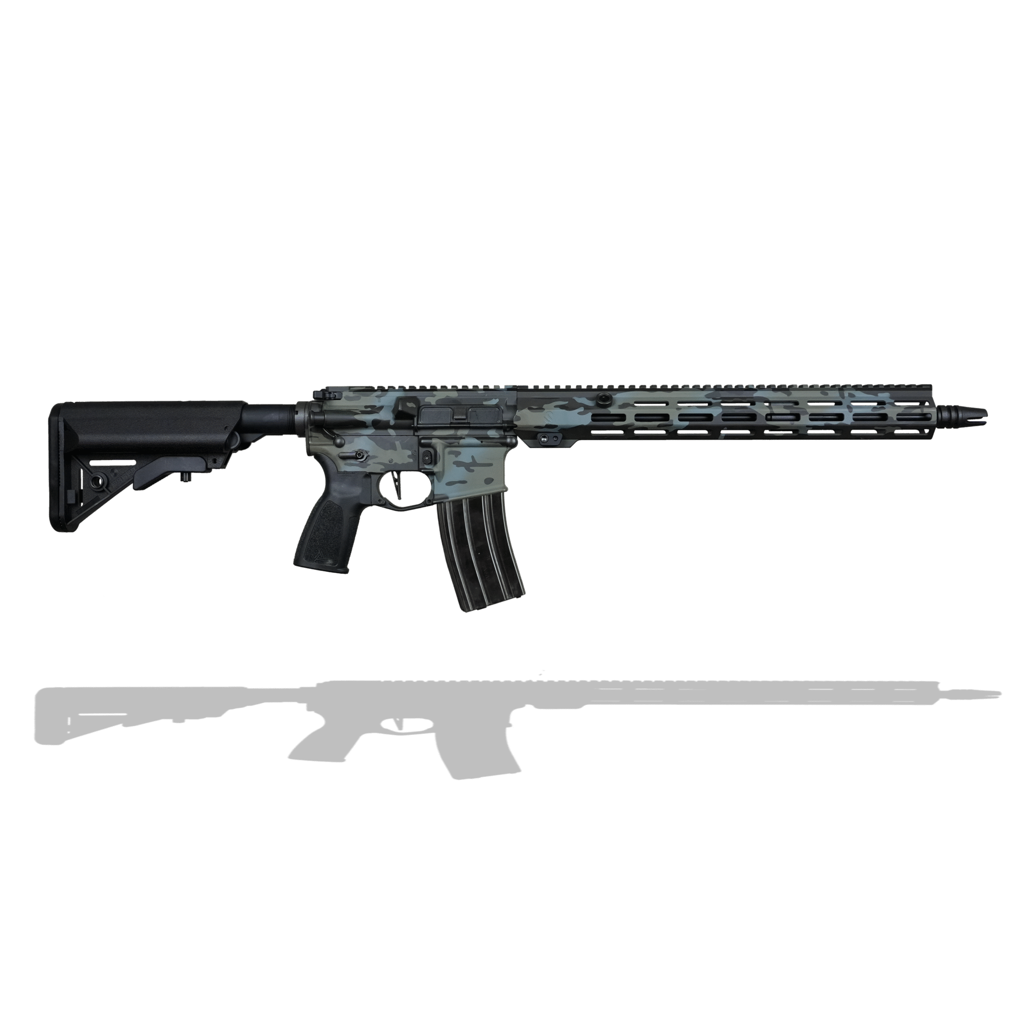 All-Rounder Carbine 16″ Multicam Cerakote Rifle Monobloc Barrel OPTIONAL
